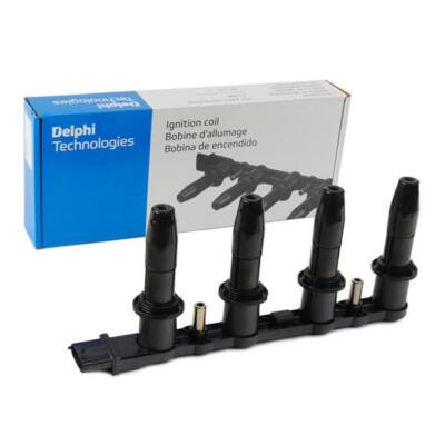 Genuine Delphi Vauxhall Astra Corsa Zafira 1.6 1.8 Ignition Coil Pack ...