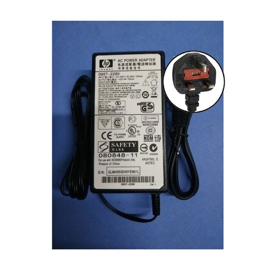 Original AC Power AdapterFor HP PhotoSmart B110A B210A Power Supply ...