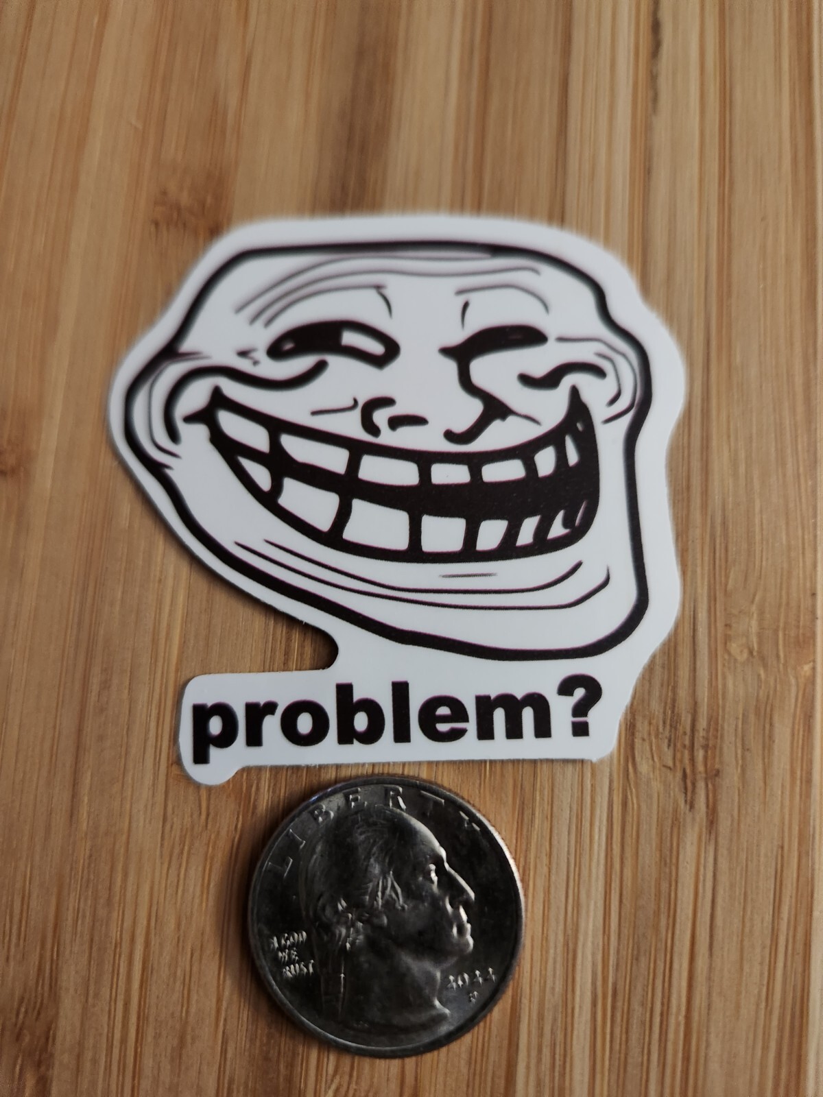 PROBLEM Sticker FUNNY Sticker Comedy Sticker Joke Decal Weird Sticker ...