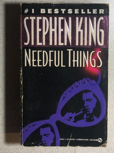 NEEDFUL THINGS by Stephen King (1992) Signet paperback | eBay