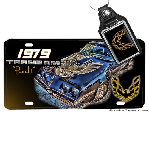 1979 Bandit Edition Pontiac Firebird Trans Am Key Ring & Aluminum ...