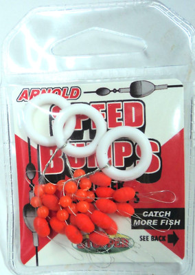Arnold Speed Bumps Bobber Stops, Size L, SIX Packs Carolina Rigging #SB ...