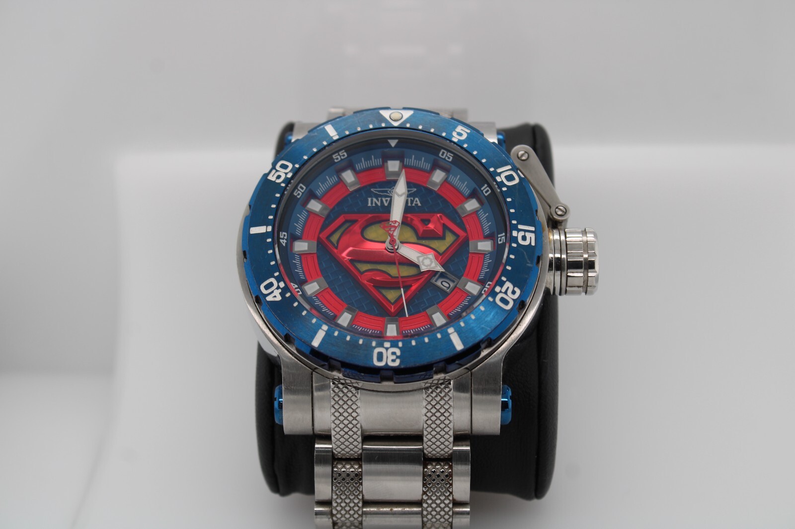 Invicta DC Comics Superman Watch Steel 52mm Automatic Le Coalition ...