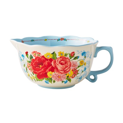 12-inch Ceramic Batter Mixing Bowl with Spout | eBay