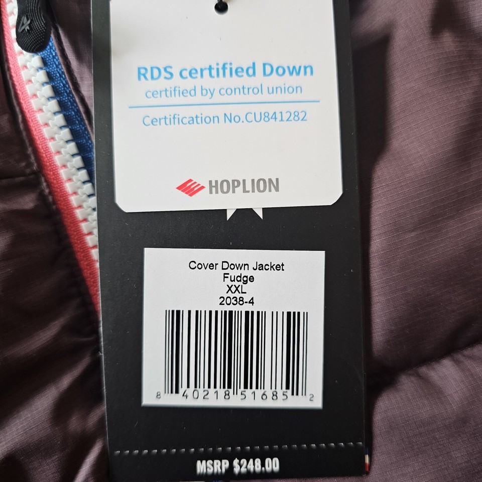 Four Laps jacket XXL down filled puffer ski water resistant carrying ...