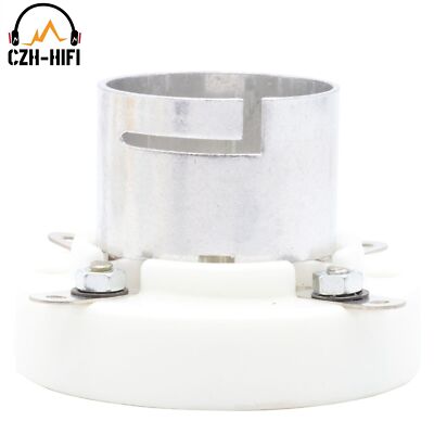 1PC 4pin Tube Socket S4U Medium BAYONET VALVE BASE for 300B 811 2A3 ...