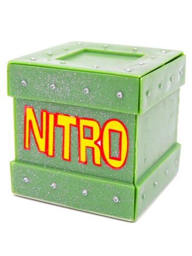 Crash Bandicoot Figure - 1998 Nitro Crate - Resaurus Playstation 2" Vtg ...