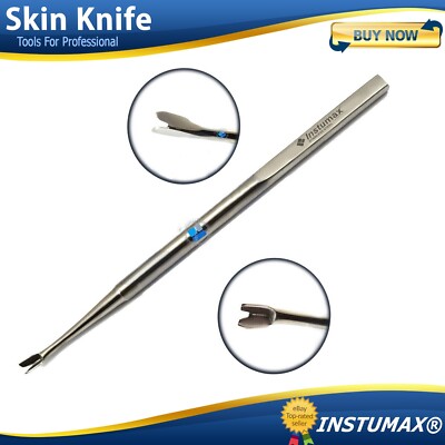 Skin Trimmer V Shape Cuticle Pusher Dead Skin Remover Stainless | eBay