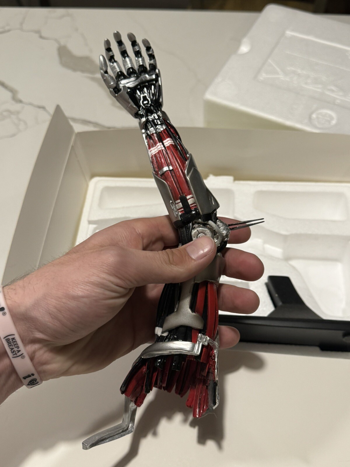 Cyberpunk 2077 JOHNNY SILVERHAND Arm Replica 1/4 Scale *broken Piece ...