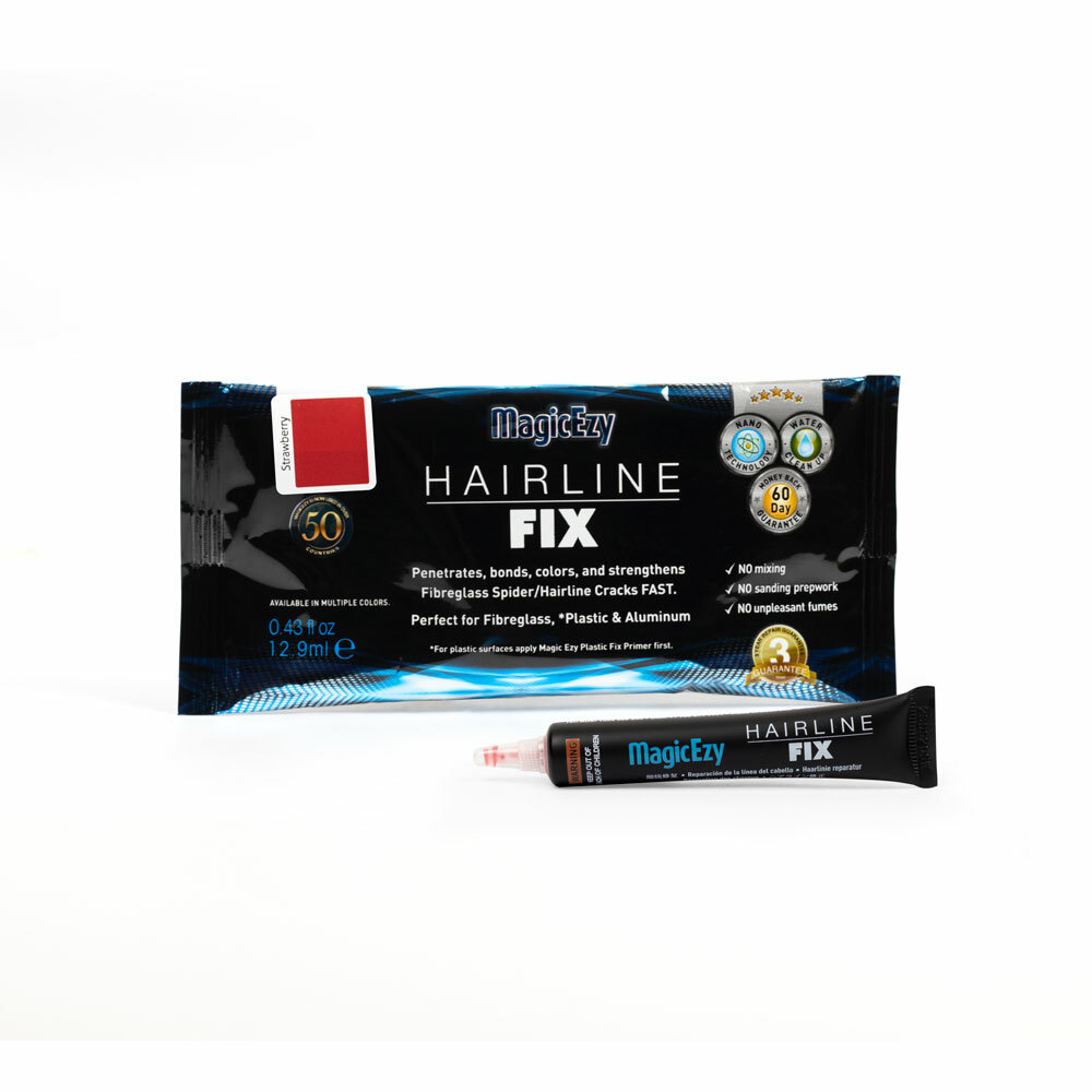 Hairline Fix (Strawberry): Spider Crack repair Kit for Marine ...