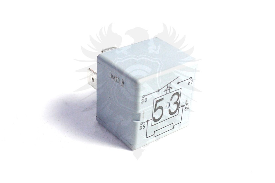 New Genuine VW Audi Porsche 12V 40A Fuel Pump Multipurpose Relay 53 643 ...