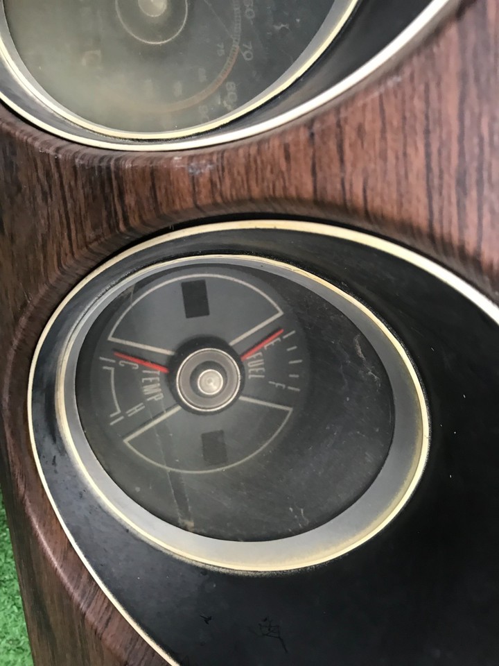 1970 Ford Mustang MACH 1 DELUXE Original Instrument Cluster Good SHAPE ...