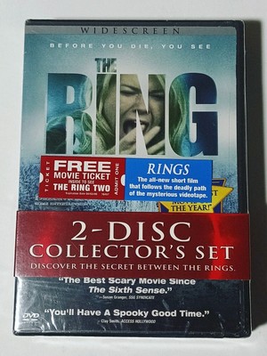 [NEW] The Ring Collectors Set (DVD, 2005, 2-Discs) The Ring + Rings ...
