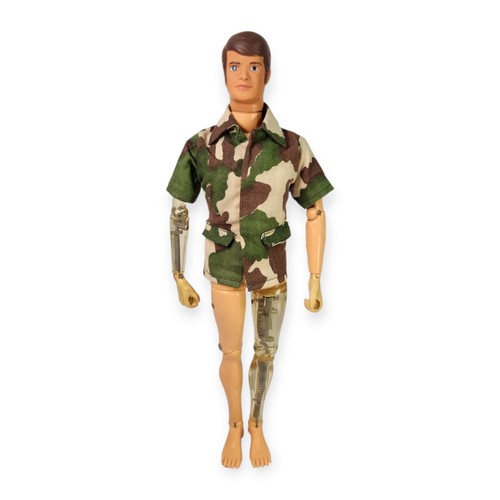 Vintage 1975 G.I. Joe Atomic Man Mike Powers Hasbro Figure w/ Camo Shirt USA | eBay