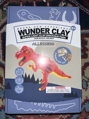 New Back To Life T-Rex Clay Dinosaur Kit by robud | eBay