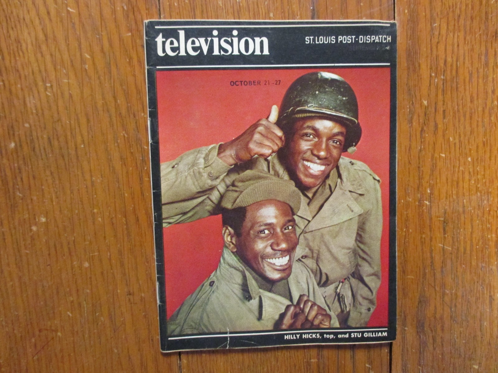 Oct 21-1973 St. Louis Post TV Mag(HILLY HICKS/STU GILLIAM/ROLL OUT ...