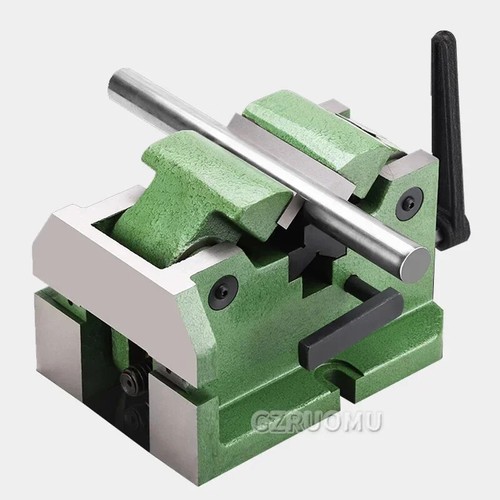 Milling Machine V-Shaped Vise Clip Tubular Object Vertical Bench Vice ...
