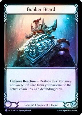 FAB COLD FOIL Bunker Beard - The Hunted Card # 220 | eBay