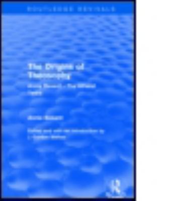 Routledge Revivals Ser.: Origins of Theosophy (Routledge Revivals) : Annie Besant - the Atheist ...