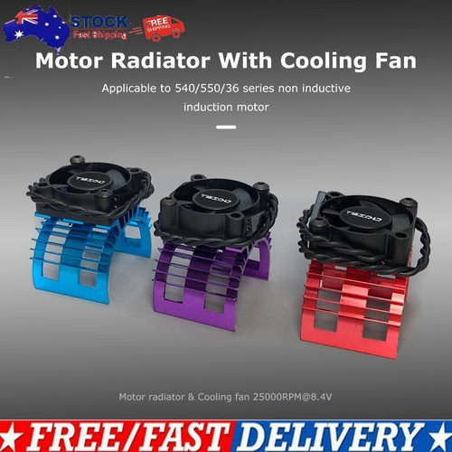 25000rpm 8.4v Motor Heat Sink Remote Control Heat Sink for 1/10 1/8 1/ ...