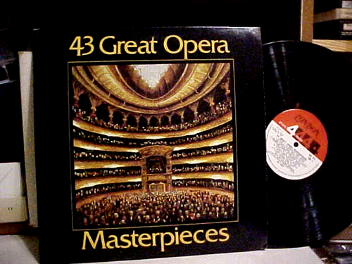 Various Artists: 43 Great Opera Masterpieces, 12" LP LONDON PHASE 4 ...