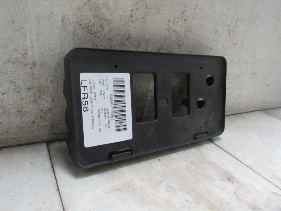 15 TOYOTA CAMRY FRONT LICENSE PLATE BRACKET 7510106030 | eBay