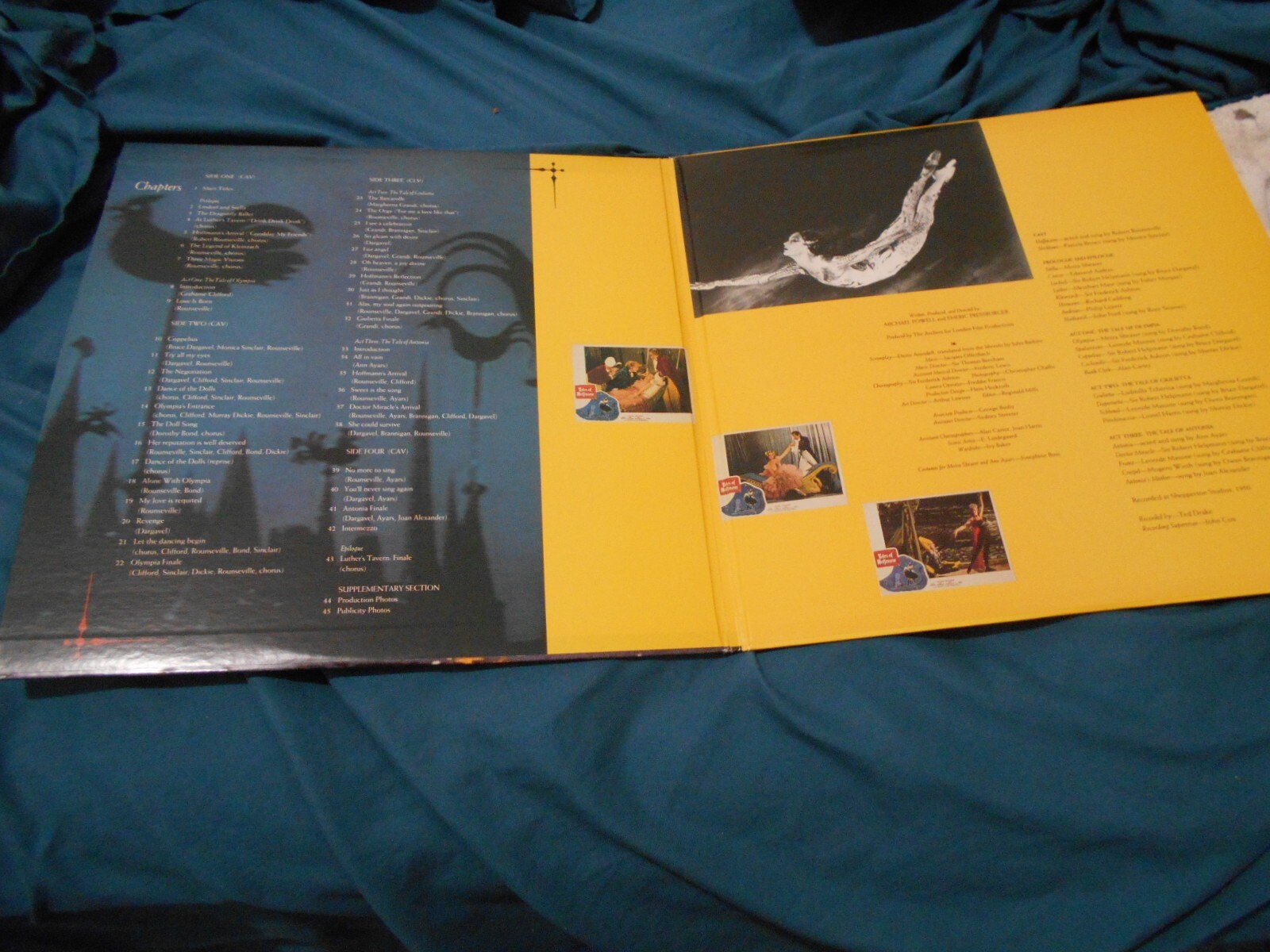 The Tales of Hoffman Criterion Laserdisc Edition Powell and Pressburger ...