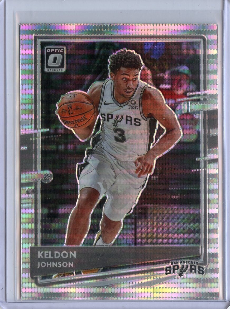 2020-21 Donruss Optic Target Box Set #10 Keldon Johnson | eBay