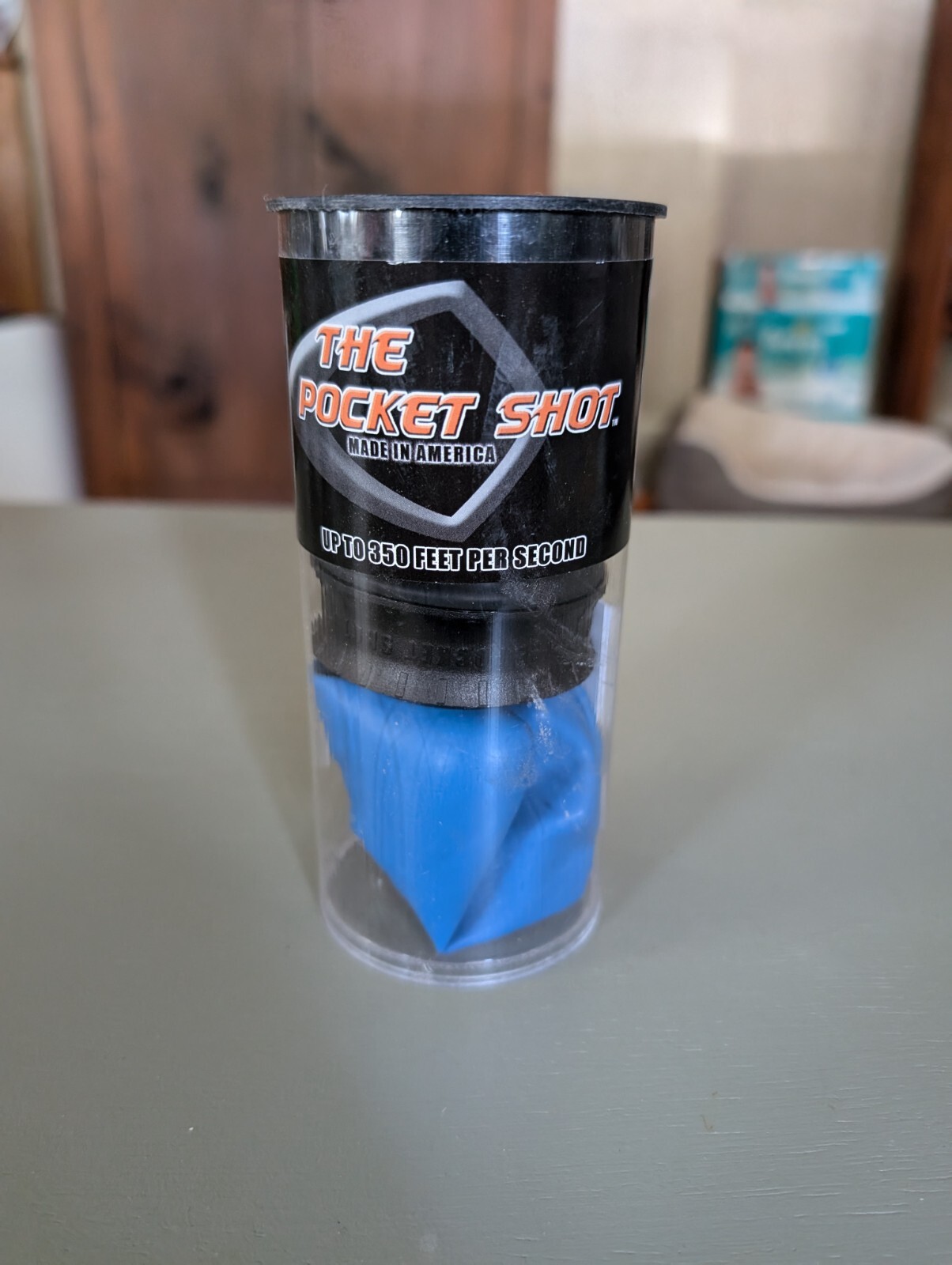 The Pocket Shot Original Blue Slingshot | eBay