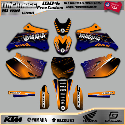 Yamaha YZ250F YZ450F 2006 2007 2008 2009 Stickers Decals Graphics Kit ...