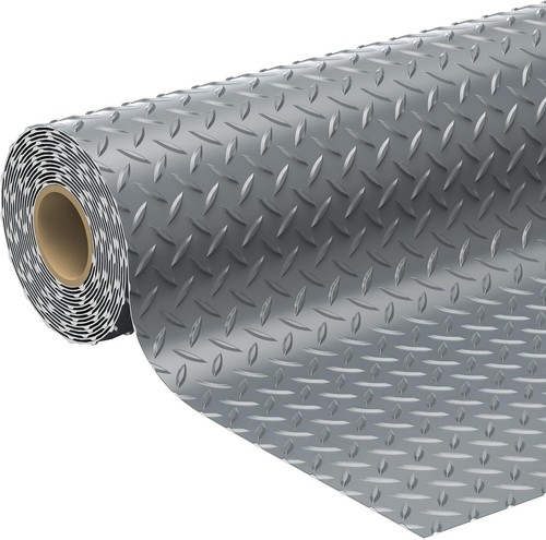 2.5mm Non-Slip Garage Floor Mat PVC Vinyl Rolls Floor Covering Flooring ...