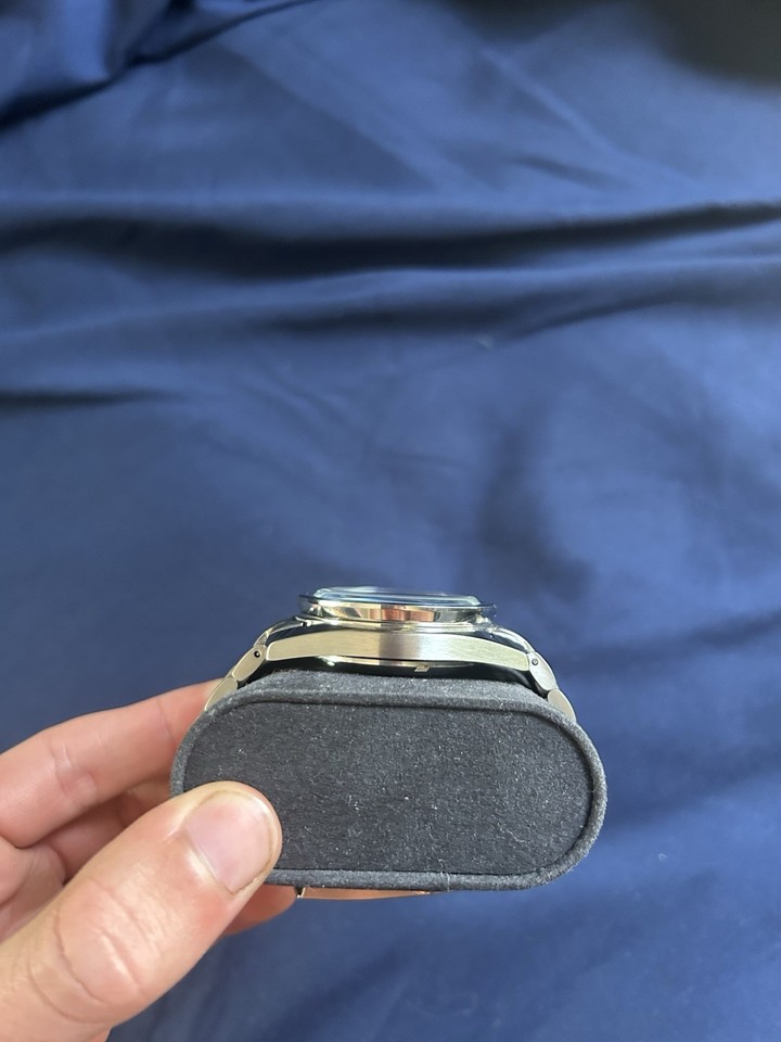 OMEGA Moonswatch Metal Case Custom Mod Blue | eBay