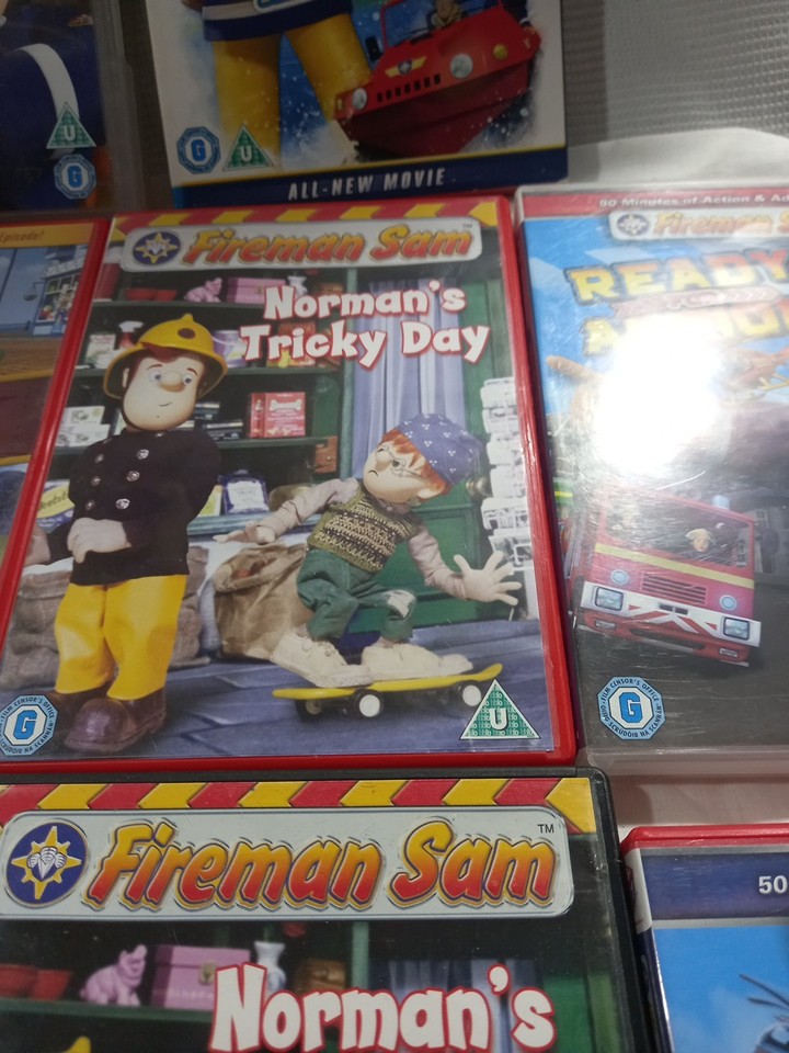 fireman sam dvd bundle X 17 | eBay UK