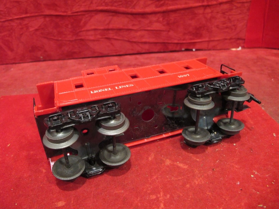 Vintage Lionel Lines Red Caboose O Gauge #1007 | eBay