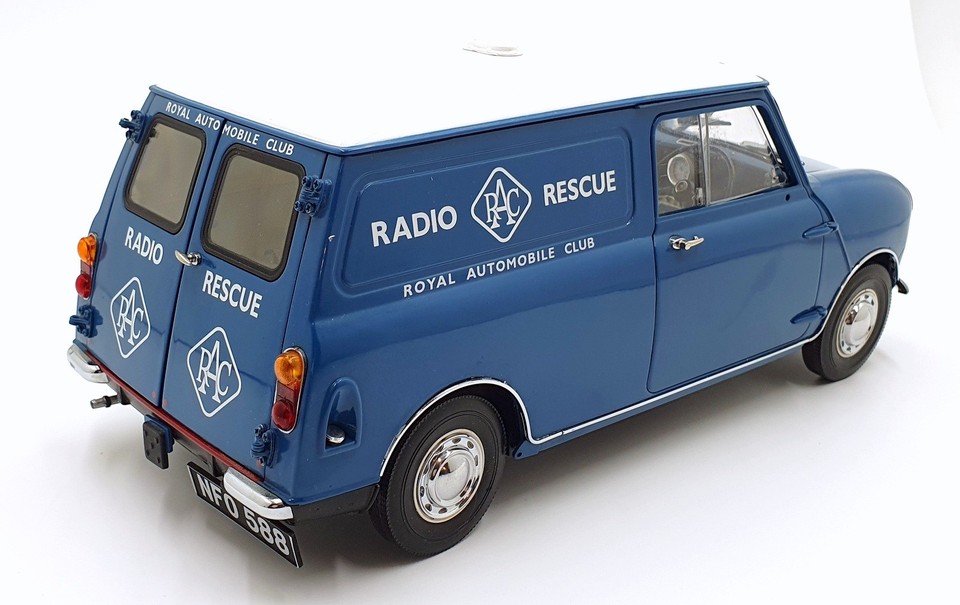 Sun Star 1/12 Scale Diecast 5317 - 1960 RAC Austin Minivan - Blue/White ...