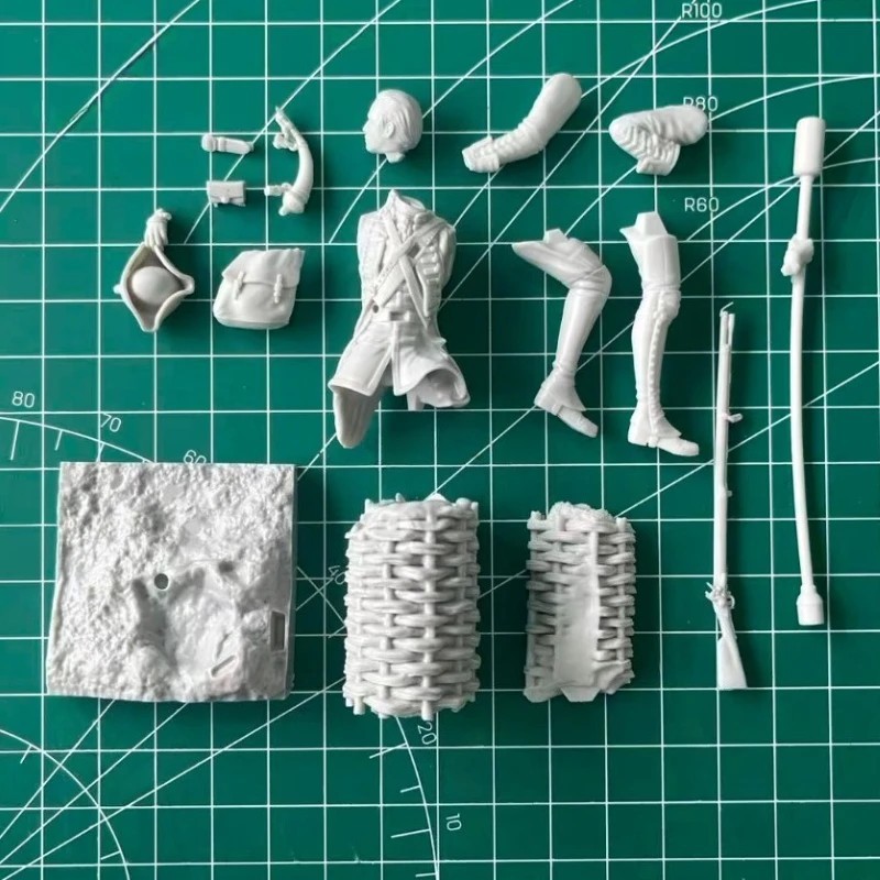 1/24 Scale 75mm Die-Cast Resin Figure Model Kit Ancient British ...