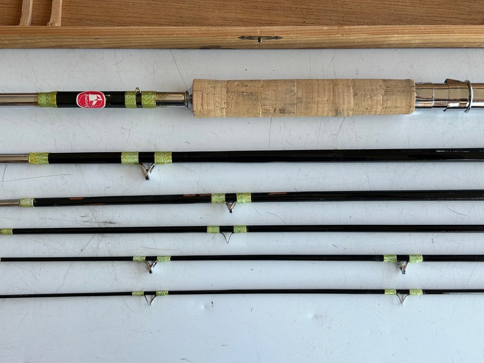 Lot #2 - Vintage Japanese 3 in 1 Universal Fly Fishing Rod - Black ...