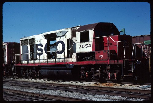 Original Rail Slide - SOO Soo Line 6620+ Smiths falls ON 7-29-1988 ...