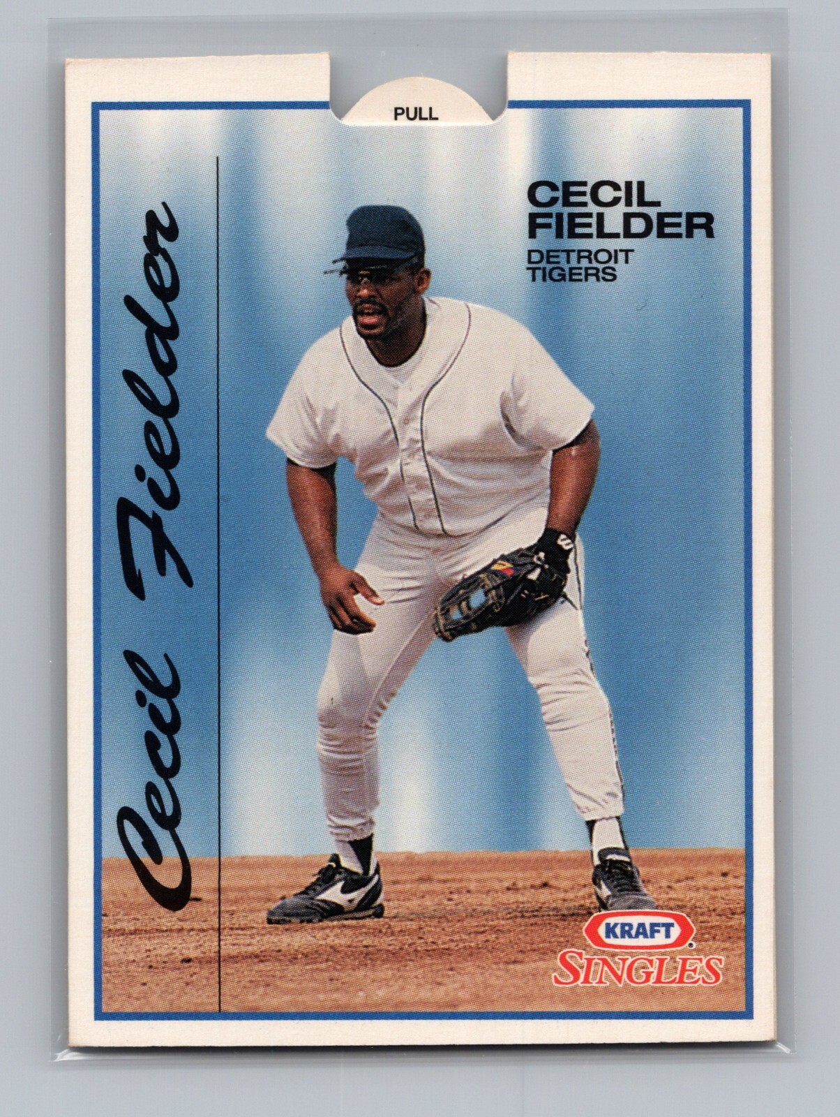 Cecil Fielder 1993 Kraft Singles Superstars Card 7 of 30 - Detroit ...