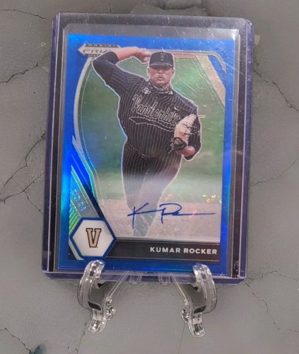 Kumar Rocker 2021 Prizm Draft Pick Autograph 31/99 Near Mint | eBay