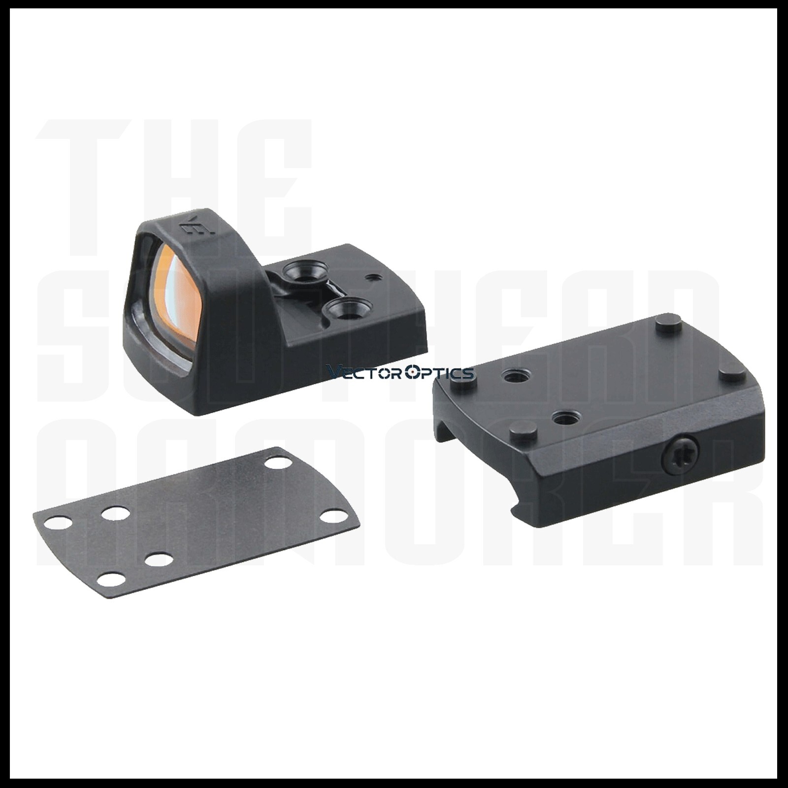 VICTOPTICS MICRO RED DOT SIGHT FOR GLOCK 48 MOS 43X MOS RMSc FOOTPRINT ...