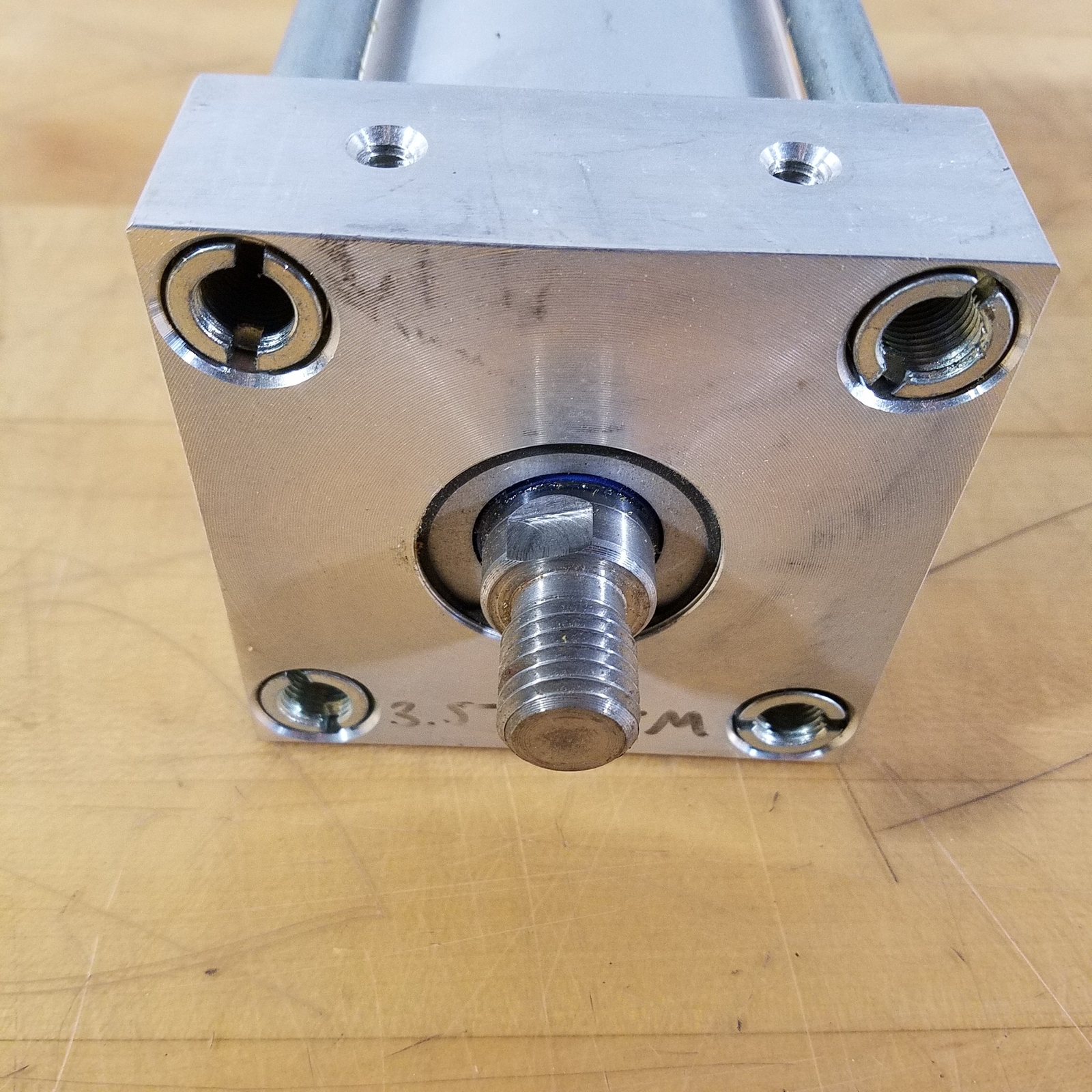 Salina Vortex DVC3.5X3.5-MG Pneumatic Cylinder, 3-1/2" Stroke, 3-1/2 ...