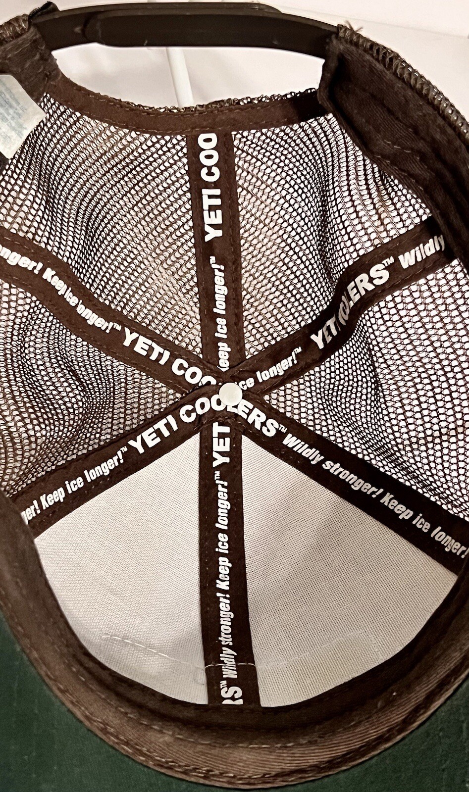 Yeti Coolers Trucker Hat Baseball Cap Brown Camouflag… - Gem