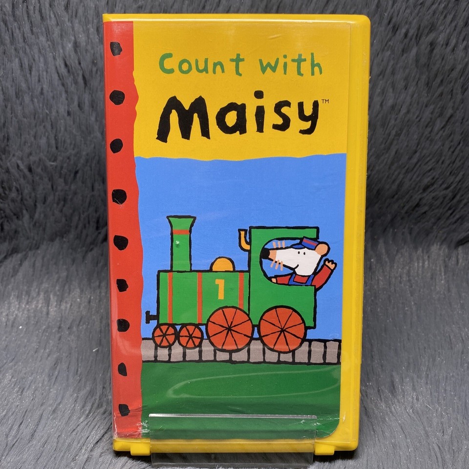 Maisy Count With Maisy VHS 1999 Universal Bullet Case Classic Cartoon ...