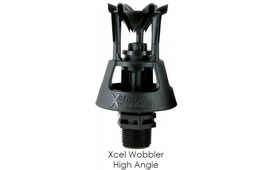 SENNINGER XCEL WOBBLER WATER EFFICIENT SPRINKLER 1/2" Mi Bsp With Red 4 ...
