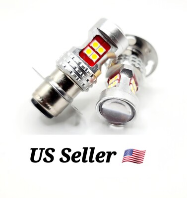 2 LED 6v headlight bulbs for CHEVROLET 1937-39, CROSLEY 1940, FORD 1935 ...