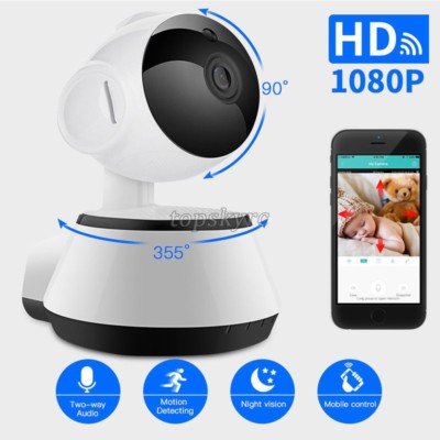 Home Security IP Camera Baby Pet WiFi Monitor Smart phones Tablets 720P ...