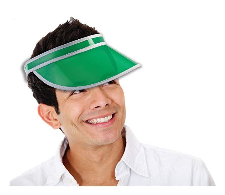 Gambler Visor - Casino Night - Dealer - 20's - Western - Costume ...