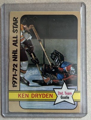 Ken Dryden 1972-73 TOPPS NHL HOCKEY CARD #127 HOF All Star EXC | eBay