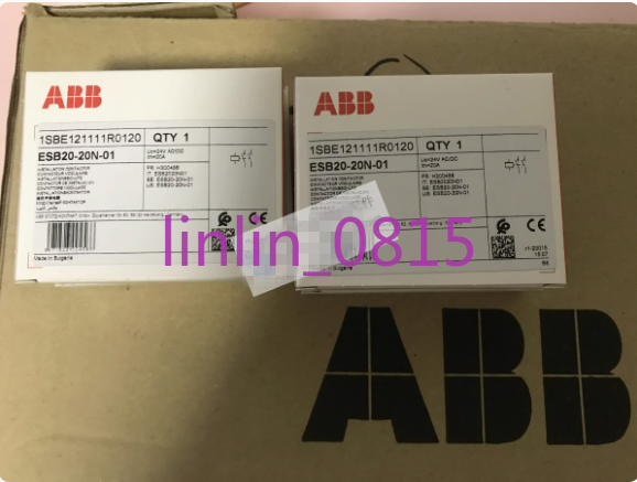 1Pcs New ABB contactor ESB20-20N-01 voltage 24VAC/DC | eBay
